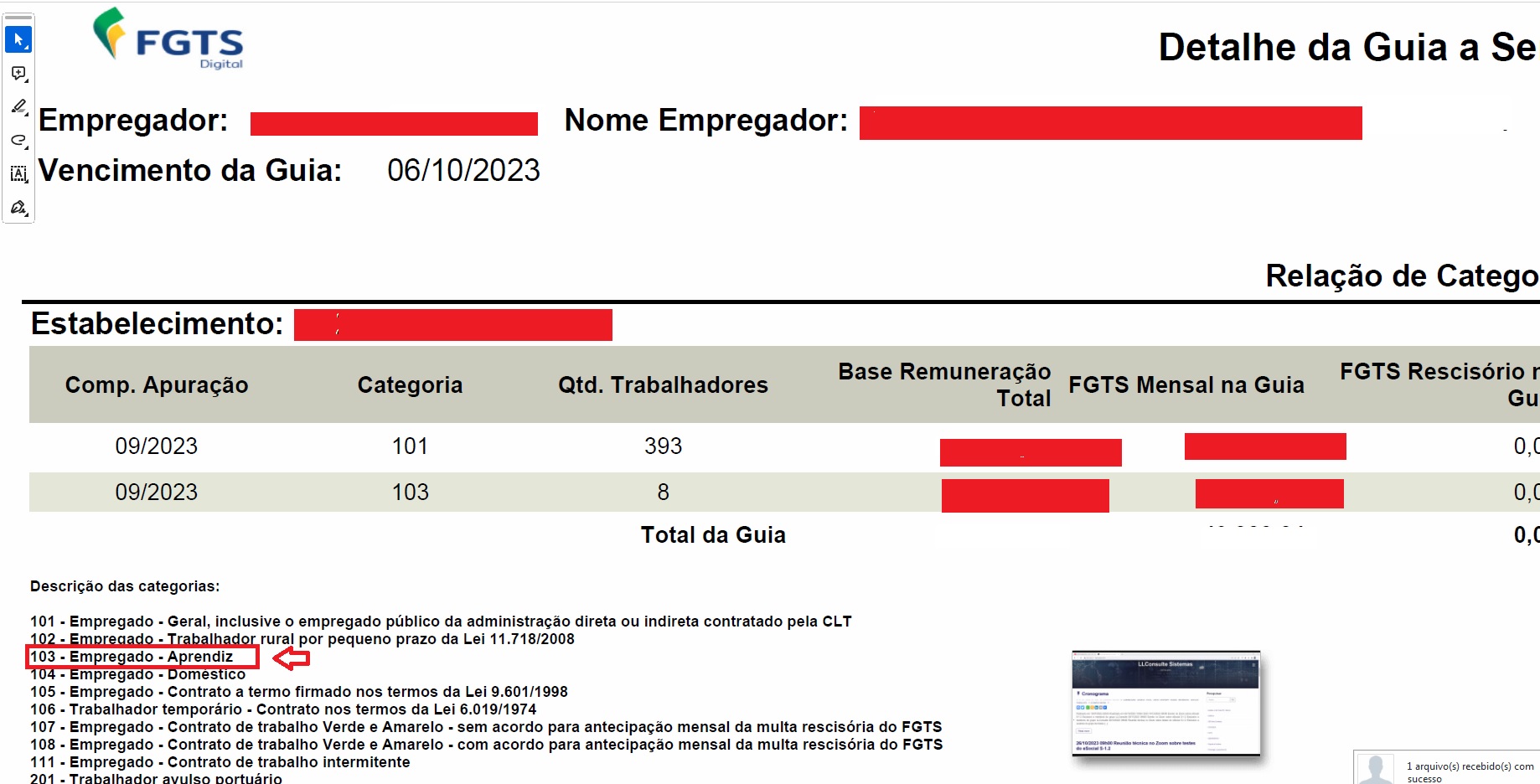 FGTS – LLConsulte Sistemas